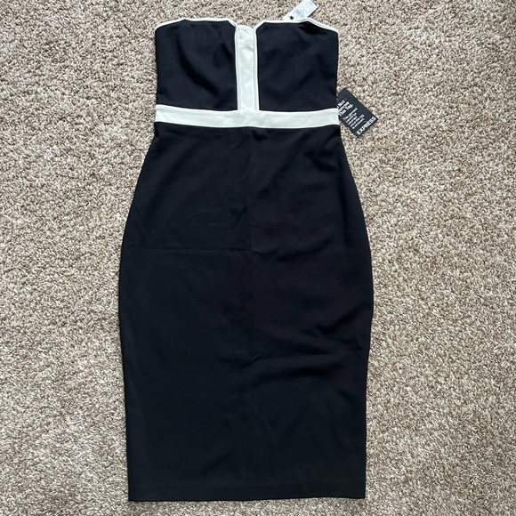 Express | Dresses | Nwt Express Strapless Midi Dress | Poshmark